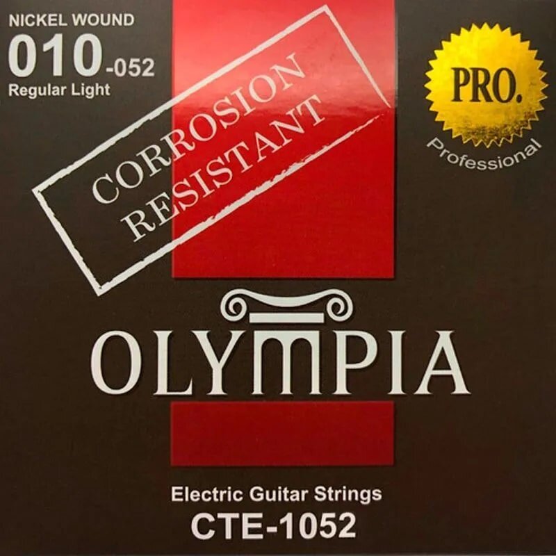 Струны для электрогитары Olympia CTE1052 10-52