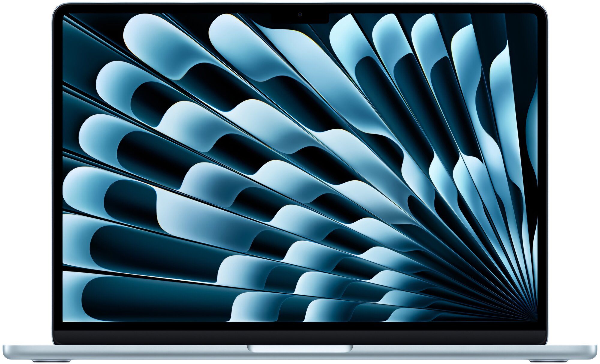 Ноутбук Apple MacBook Air 13 (2025, Liquid Retina, Apple M4 16/256 Sky Blue (голубой), модель MC6T4 (русская клавиатура)