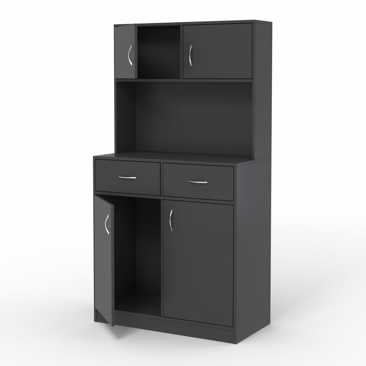 Станция официанта №11, Черный. Производитель товара - компания Westcom.