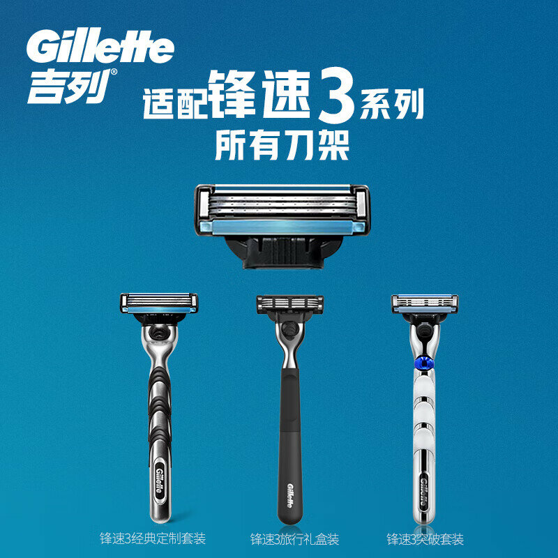 Gillette Razor Blades Compatible with Fusion5 ProGlide 4-Blade Shaving Razor Blades Gillette Blade Imported Original Non-Gillette