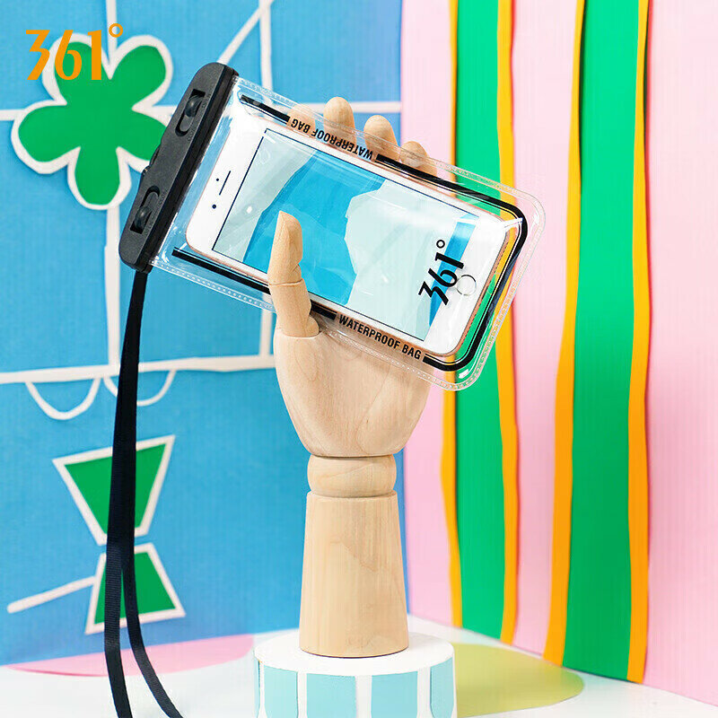 361° Waterproof Phone Case, Diving Pouch, Touchscreen Compatible, Underwater Photography, Universal Lanyard, Rainproof Cover for Food Delivery Riders