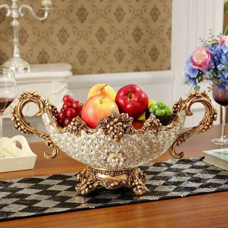 Фруктовница "Европейский стиль", овальная, для конфет, мытье в
