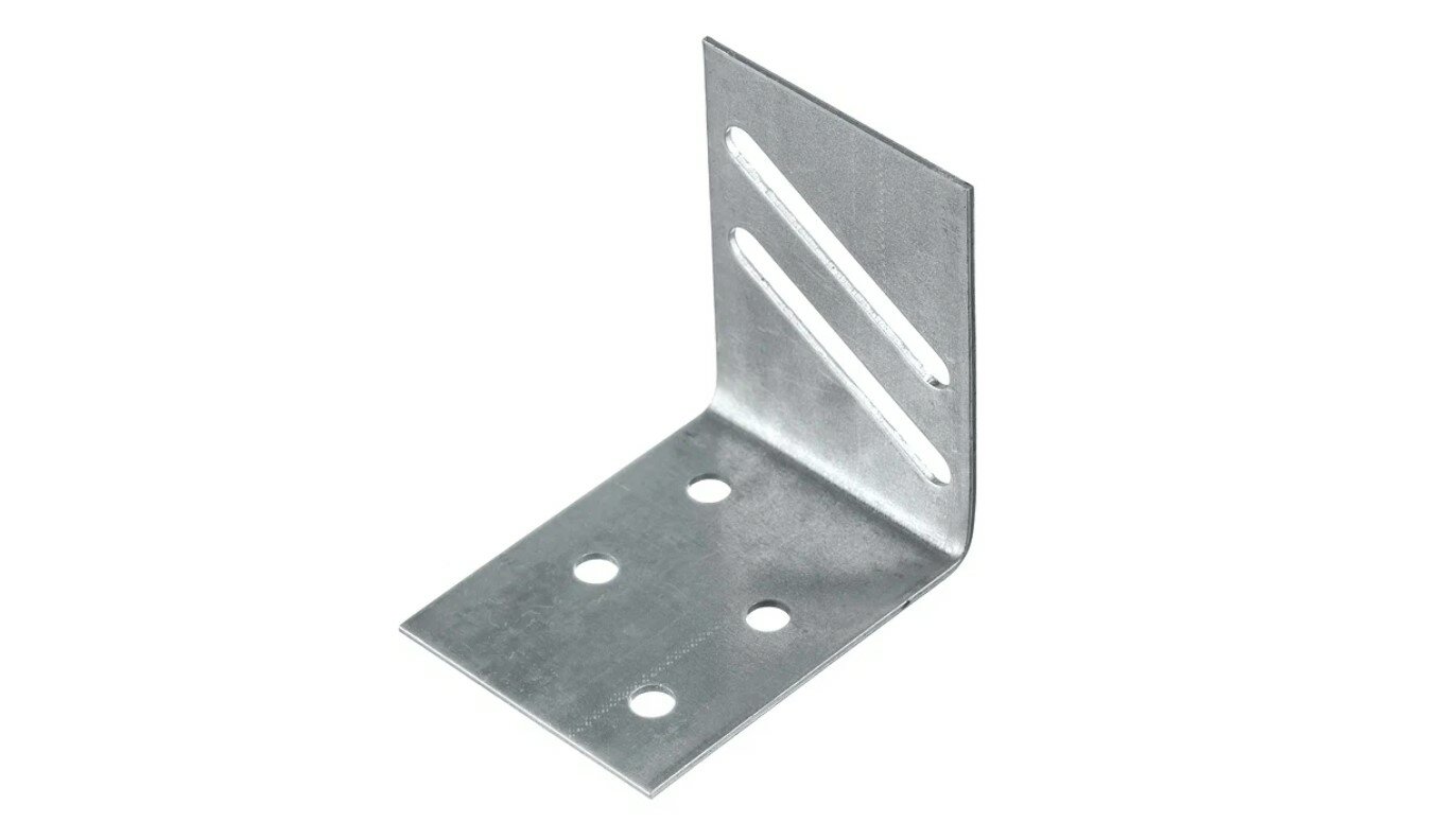 Уголок фиксирующий для дверного профиля UA-75A 2 мм, оцинкованная сталь
