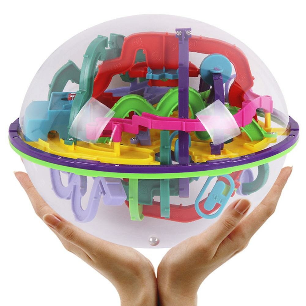 299 сложных уровней Magic 3D Maze Ball Интересная игра-головоломка Labyrint Globe Toys