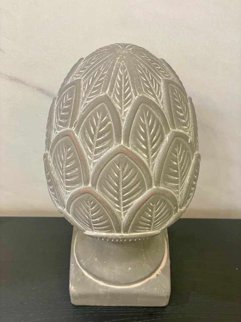 Статуэтка Артишок Casaentera CE03-6TE0398L серый d160х330