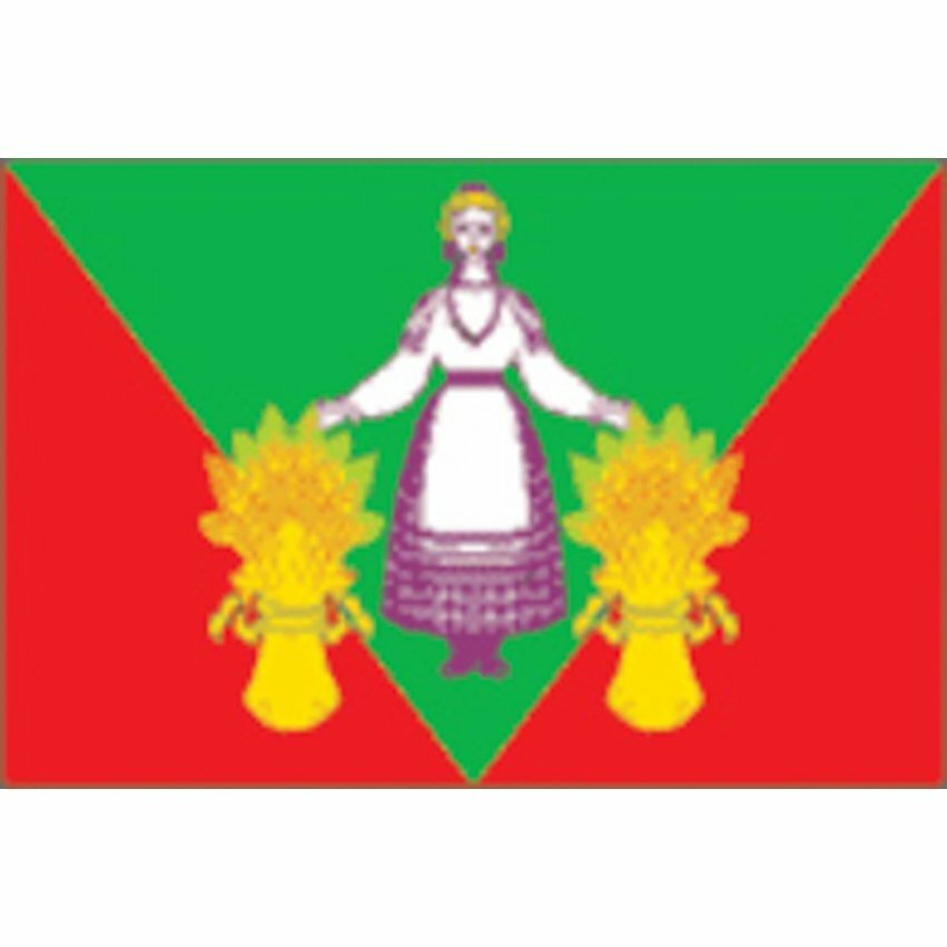 Флаг Марьинского сельского поселения (Краснодарский край) 135x90 см.