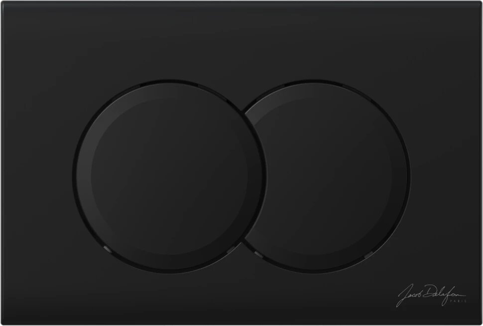 Кнопка смыва Jacob Delafon E36496-BL для инсталляции, черный матовый