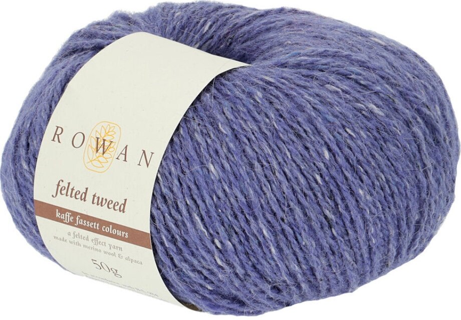 Felted Tweed /Филтед Твид/ пряжа Rowan, Z036000 (201, Дизайн от Kaffe Fassett, iris (ирис), синий)