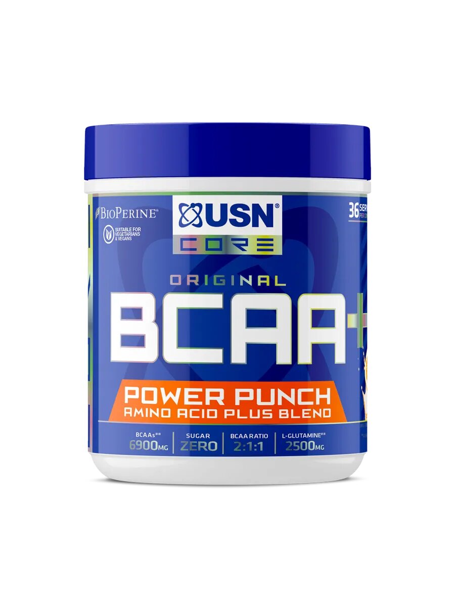 Аминокислоты BCAA+ Power Punch 400 г, Мандарин