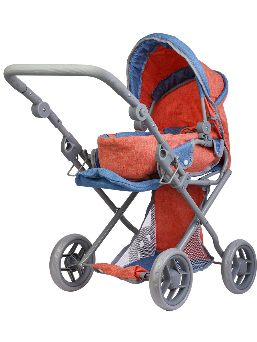 Коляска-трансформер, коляска 3 в 1, коляска-люлька, прогулочная коляска для кукол MELOBO