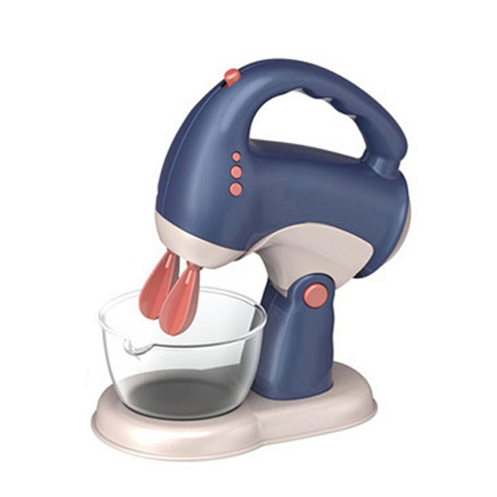 1 набор реалистичного кухонного миксера в подарок детям для кукольного домика, набор для ролевых игр с миксером, чашей для перемешивания и кухонным комбайном.