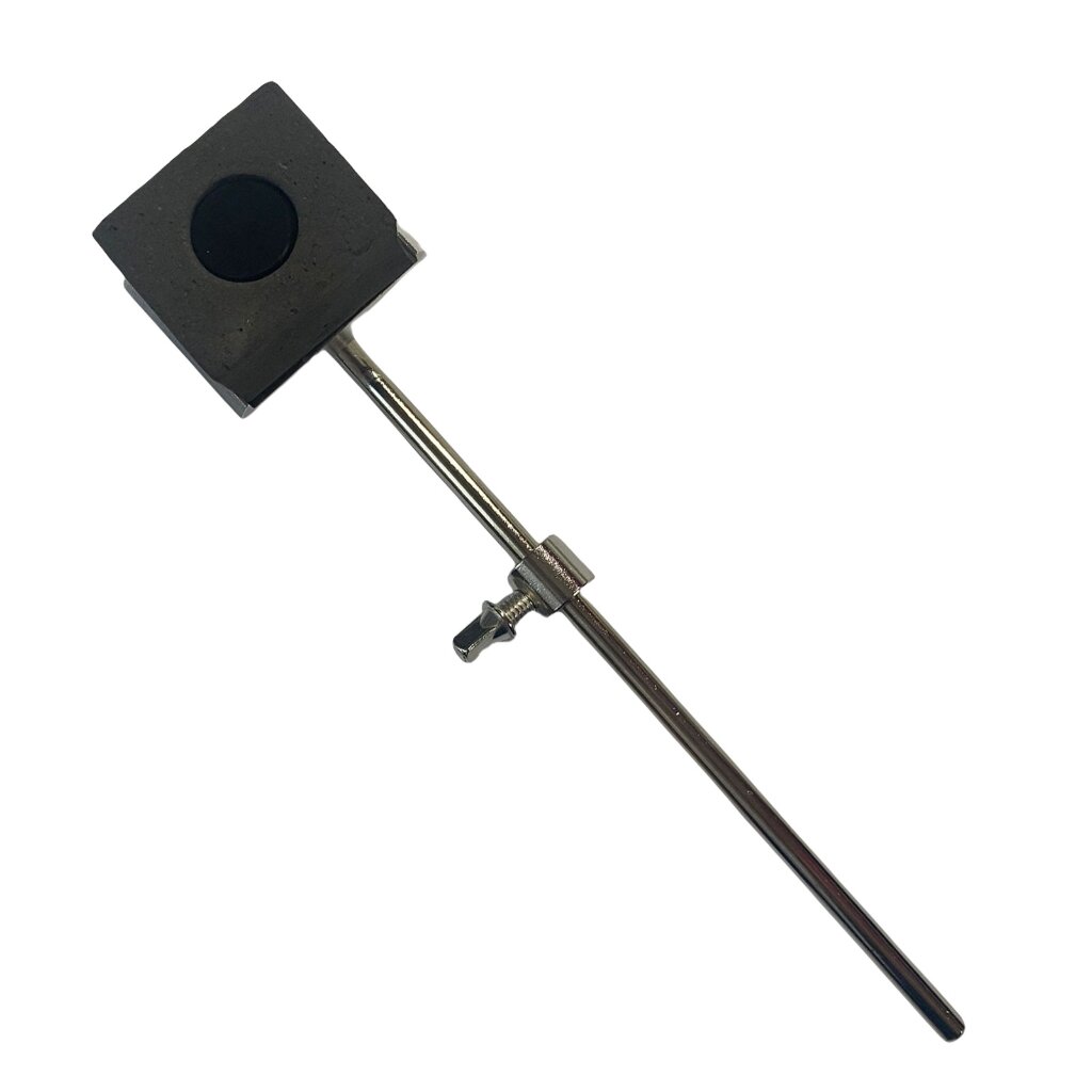 Квадратная Голова Педаль Для Бас-Барабана Колотушки Регулируемая Головка Молотка Барабанные Колотушки Аксессуары