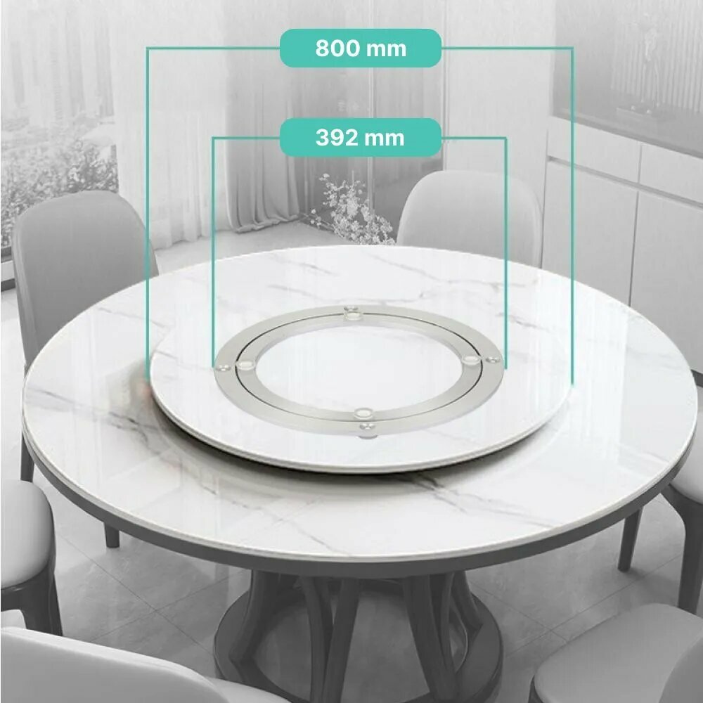 Поворотный механизм для вращающегося центра на стол Lazy Susen, 392 мм