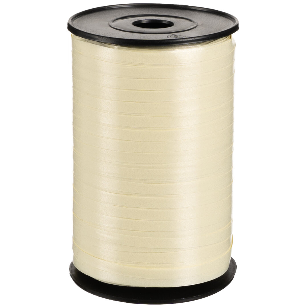 Лента декоративная Мультипак полипропиленовая 0,5 см х 500 м, цвет шампань