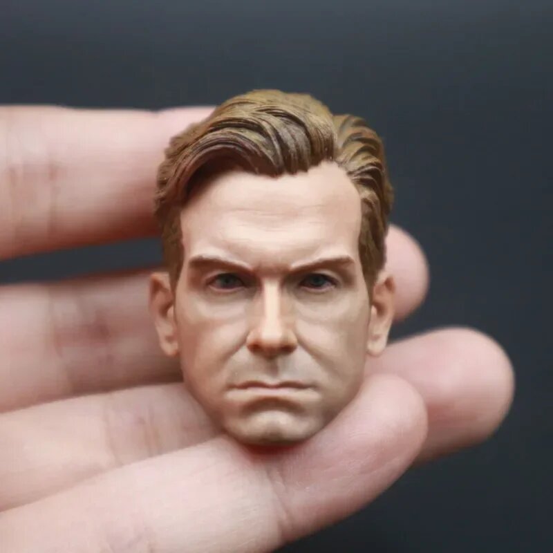 Масштаб 1/6, резьба по голову с серьезным выражением, классический злодей, американский сериал, голова, скульптура, модель, подходит для 12-дюймовой экшн-фигурки, тела