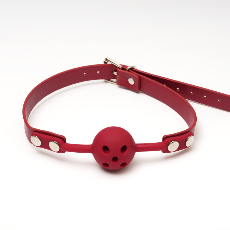 Силиконовый шарик-кляп с пятью отверстиями для слюны для женщин, секс-игрушки SM для пар, обучение, наказание, принадлежности для взрослых