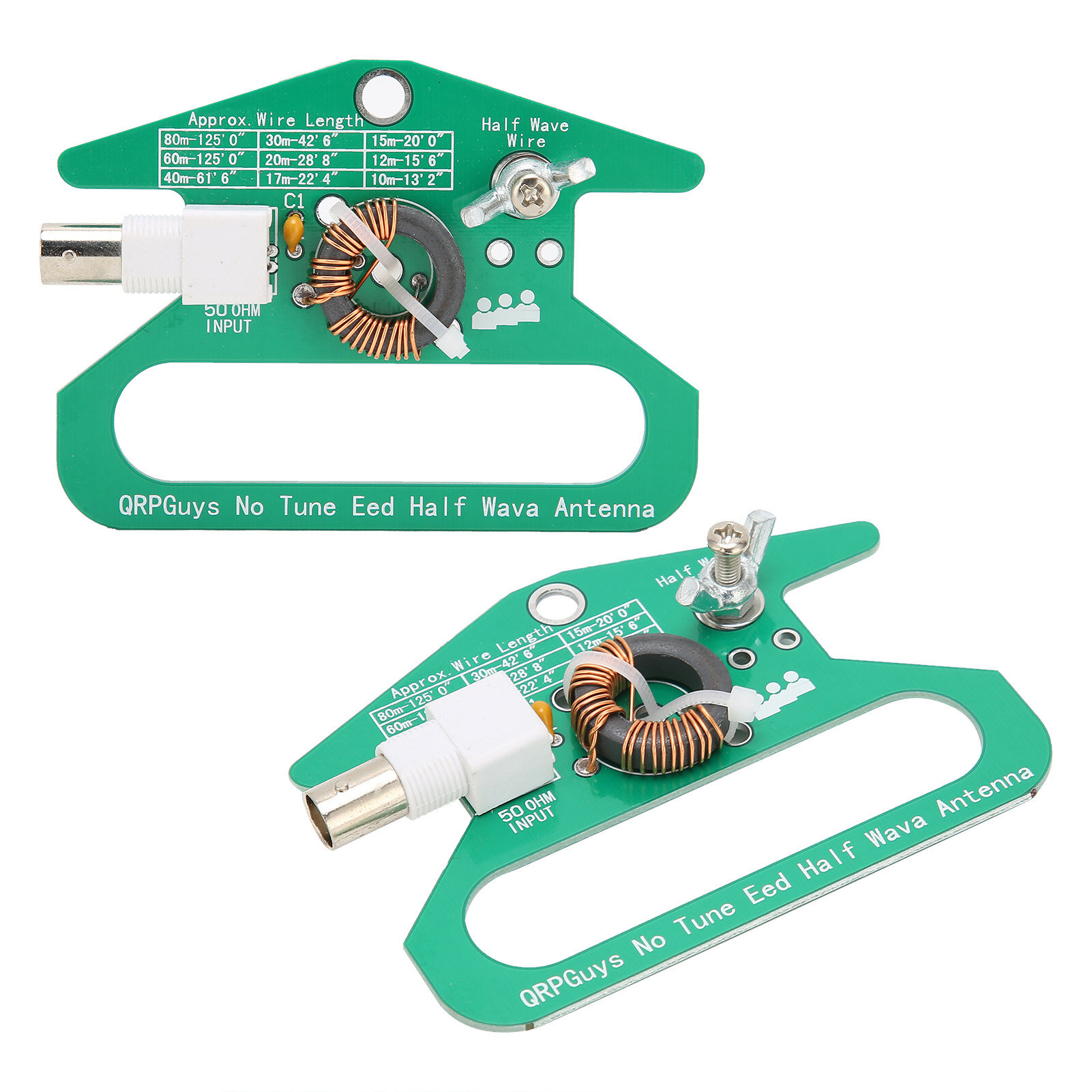 Модуль антенны полуволновой без настройки End портативный сборочный 50оммовое сопротивление компонент 10w материал PCB 1.6мм толщина двусторонняя плата
