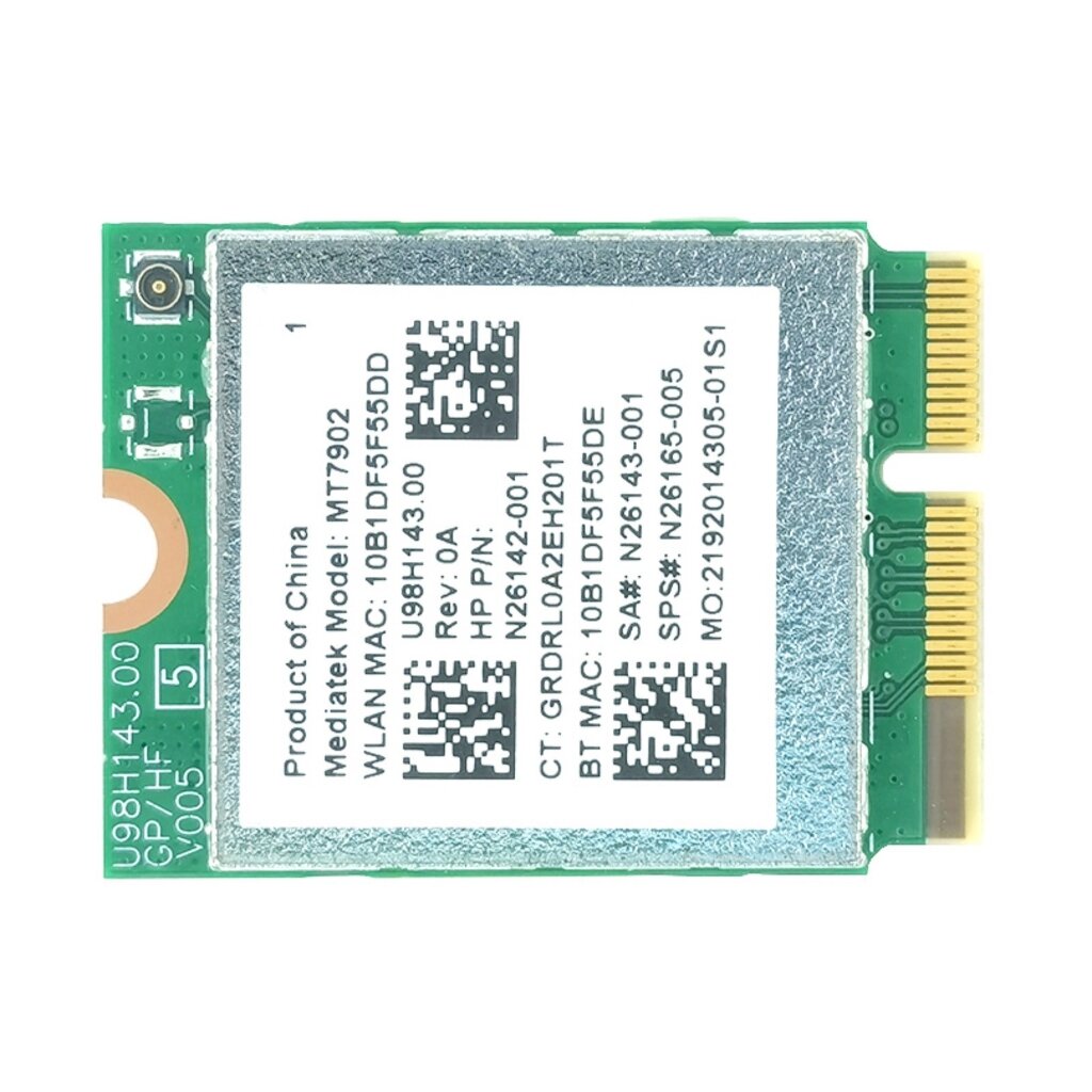 MT7902 WIFI6E PCIe Сетевая карта С повышенной стабильностью Для онлайн игр