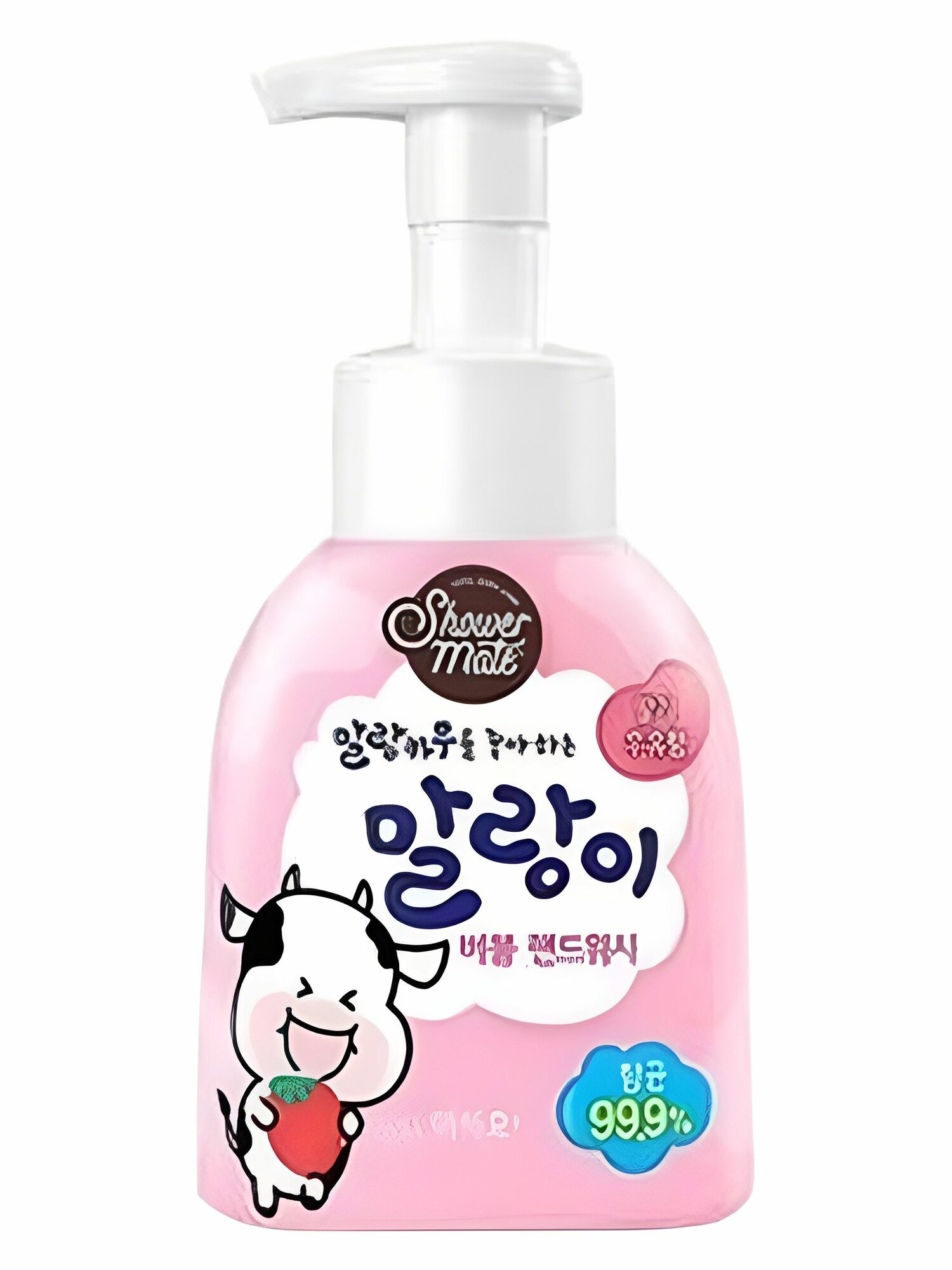 Мыло-пенка Shower Mate Bubble Hand Wash, "Клубника", антибактериальный эффект