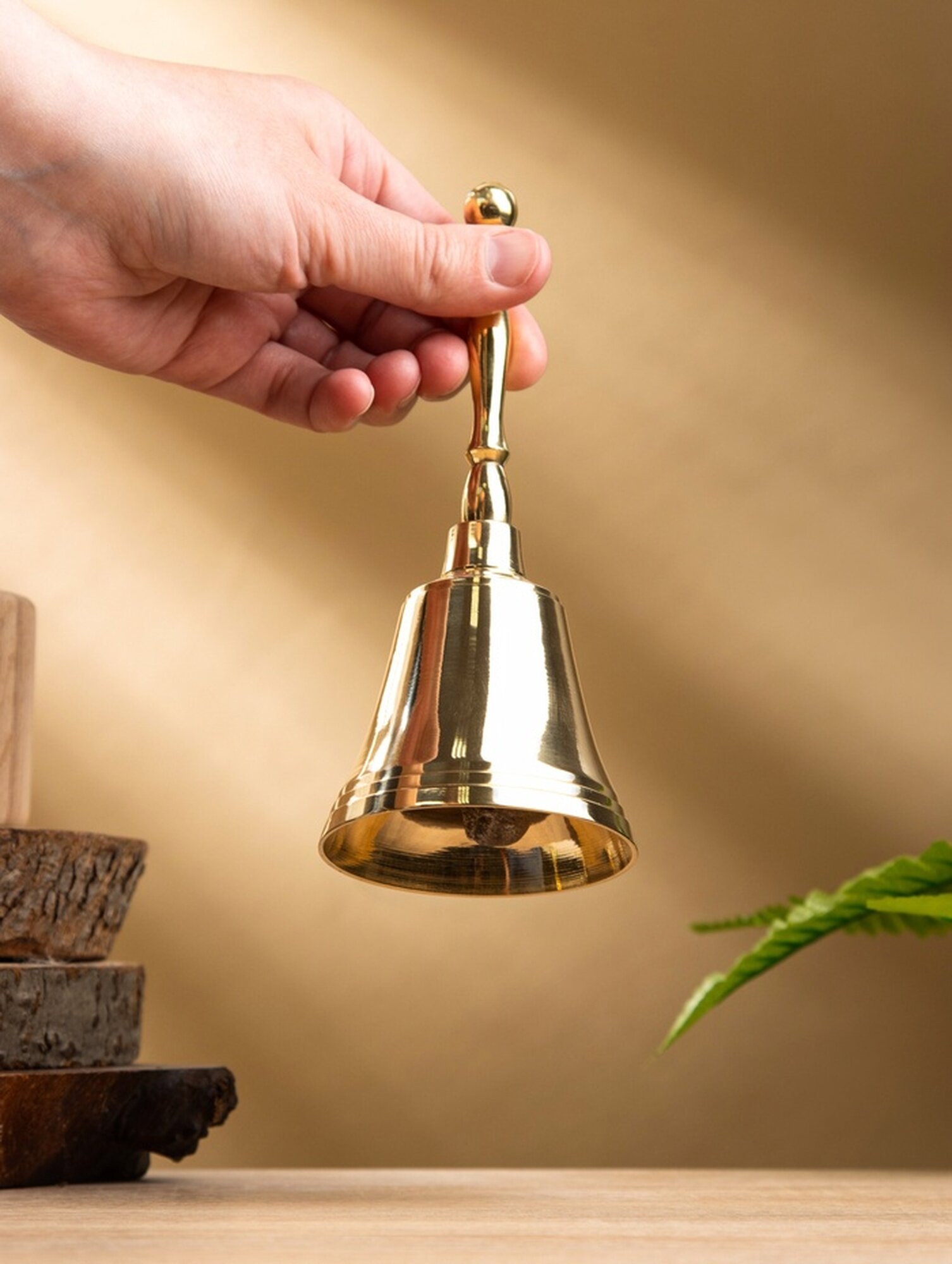 Колокольчик, латунь 7х7х16,5 см