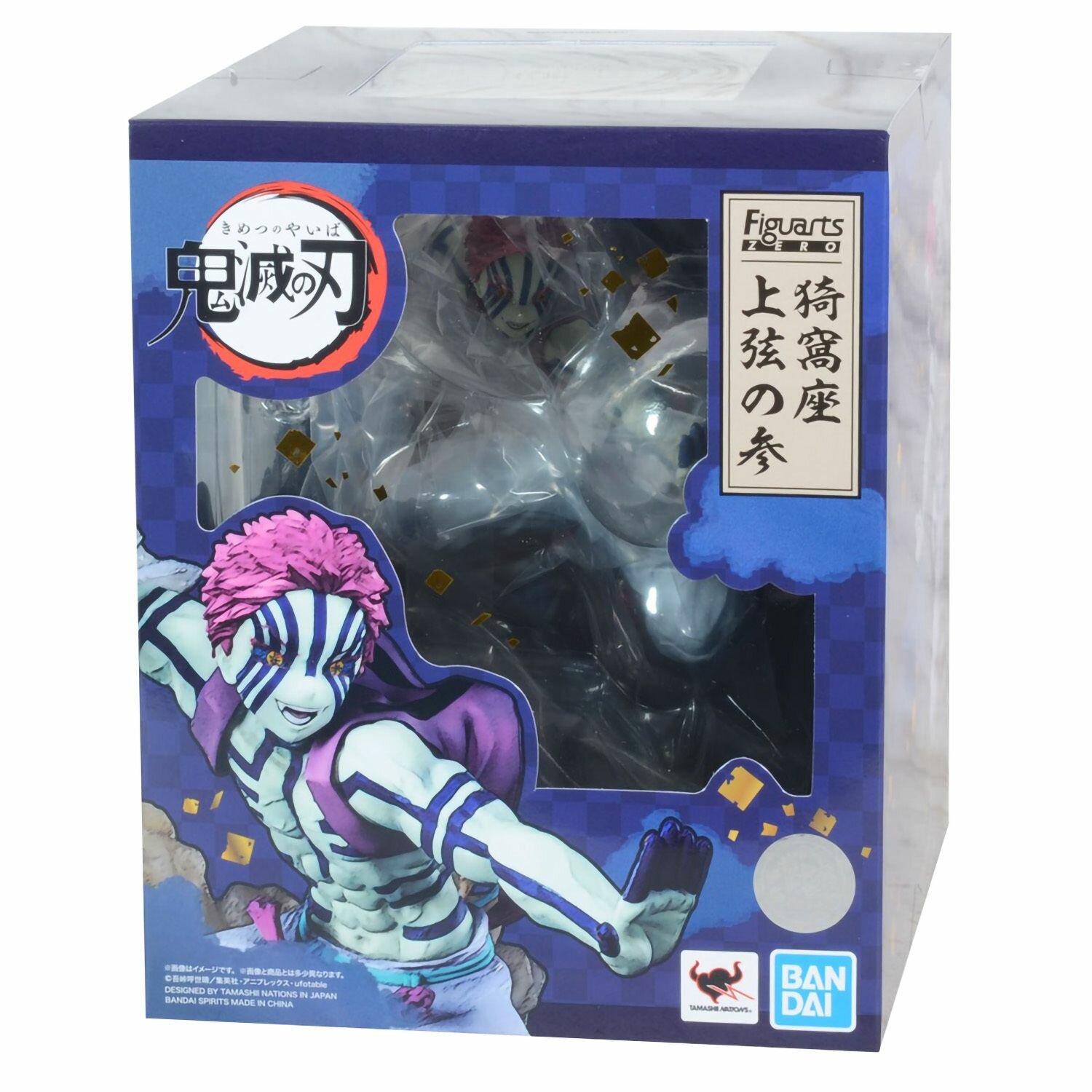 Фигурка Figuarts Zero Demon Slayer Akaza Upper Three 621344, Упакованный в коробку ручной работы