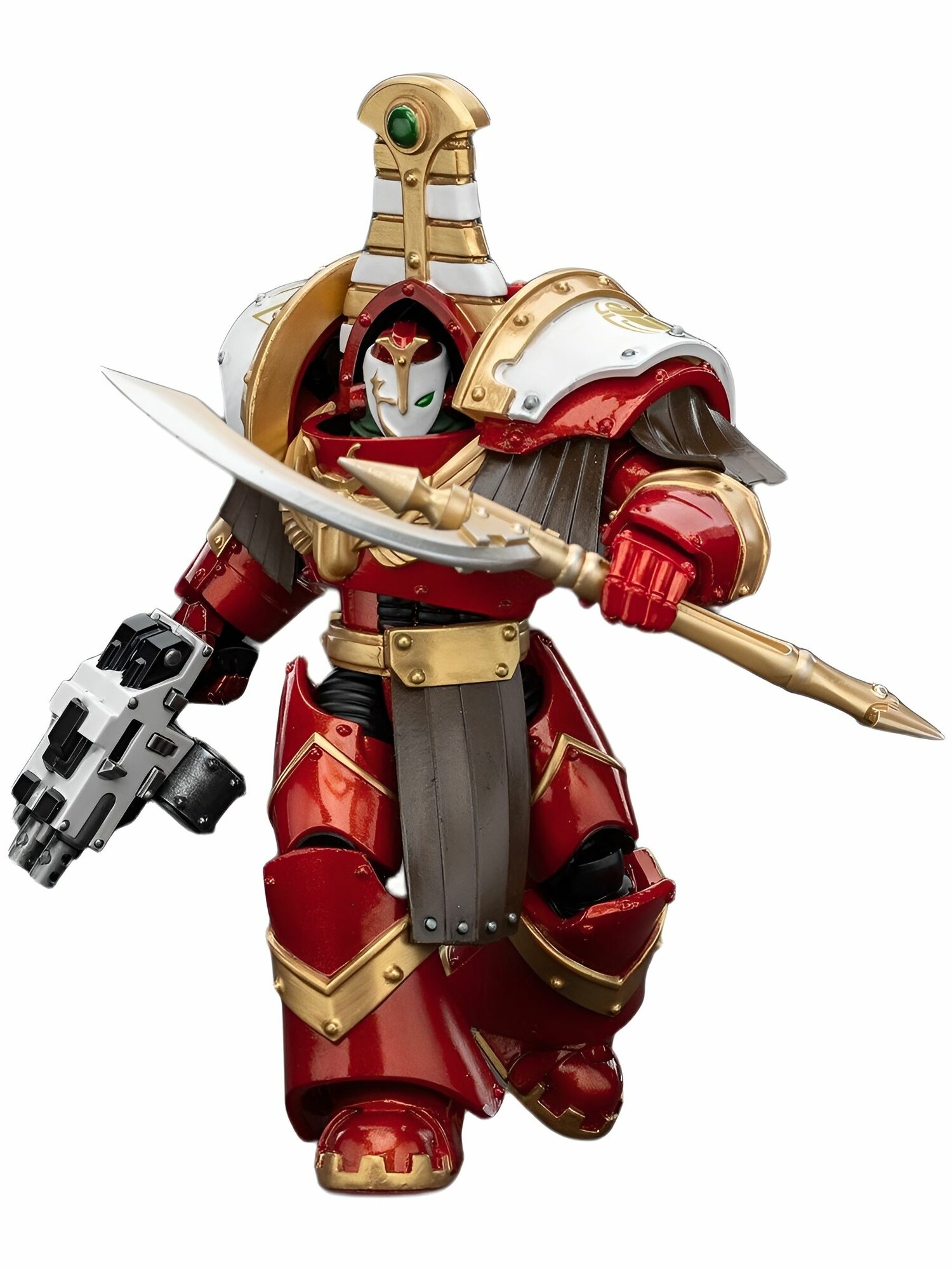 Подвижная фигурка JOYTOY Warhammer 30K Thousand Sons Sekhmet Terminator Cabal Sekhmet Combi-Bolter Achea Force Weapon коллекция игрушек