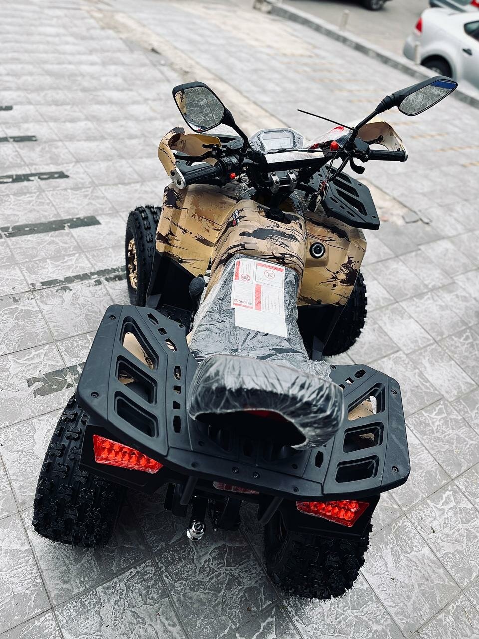 Квадроцикл (комплект для сборки) детский THUNDER WELS AX 125 PRO_песочный (в заводской упаковке без ПТС)