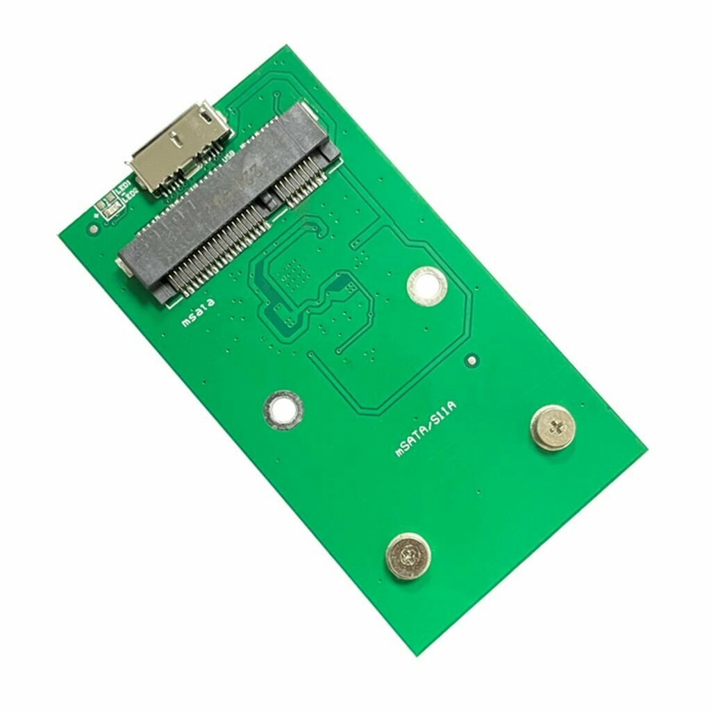 Плата адаптера для твердотельного мобильного жесткого диска mSATA к USB3.0