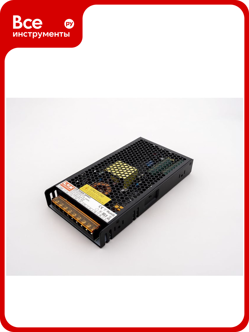 Блок питания LEDS POWER LUXDriver 500Вт 24В 003436, черный, прочная