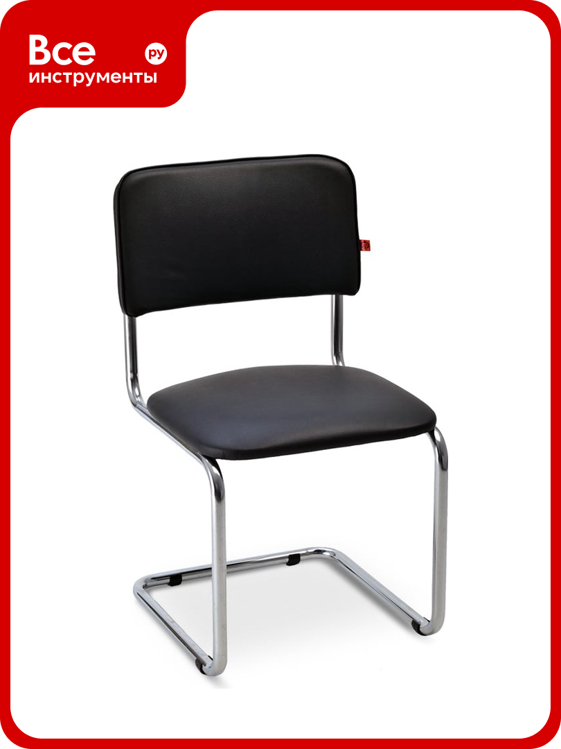 Стул Фабрикант Сильвия BOX4 Кожа иск, DO, №350 (черный), CH 4610097307867