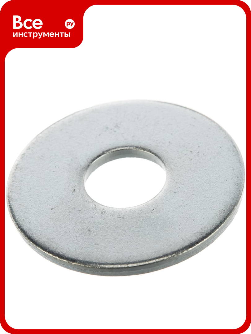Кузовная оцинкованная шайба DIN9021 М14 8шт - пакет Tech-Krep/Zitar 112256