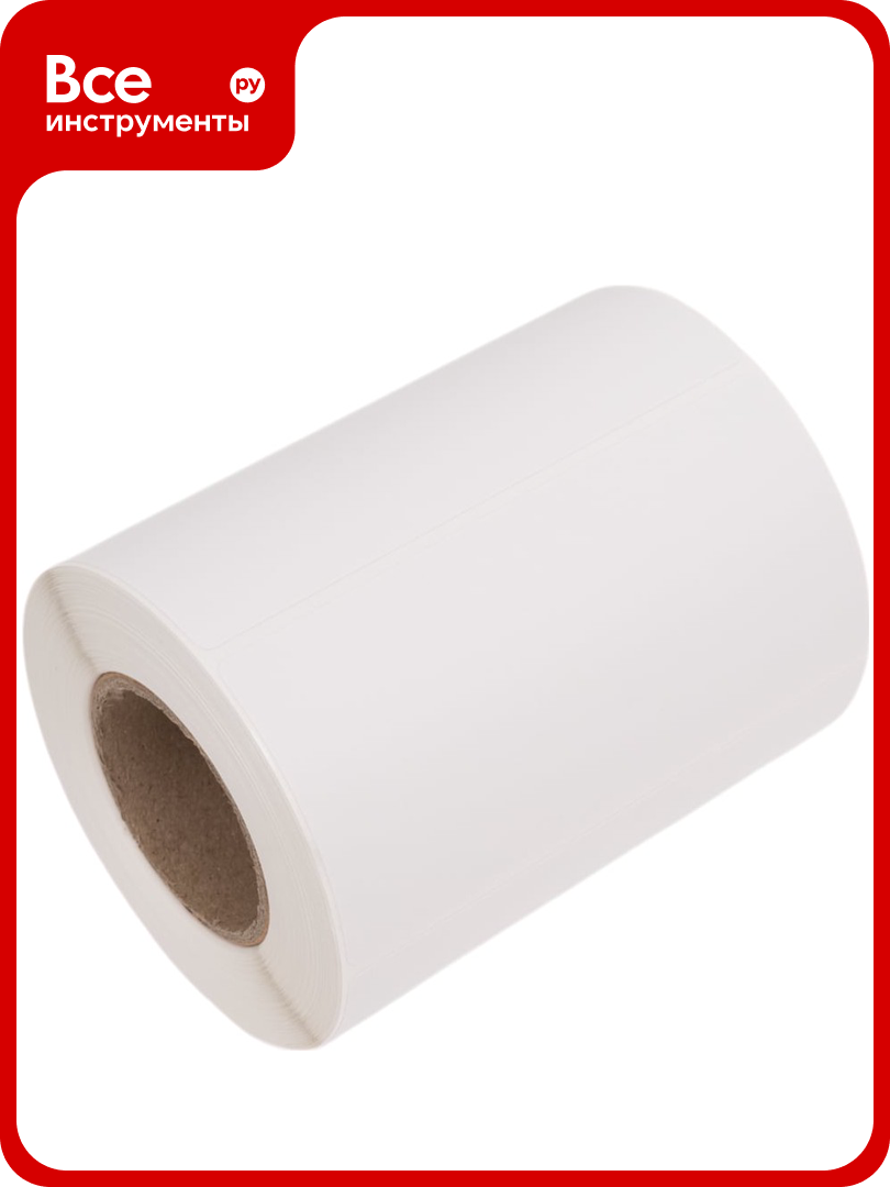 Термоэтикетка LIGREAT TOP/Semi, съемный клей, 100x50мм, намотка 500шт, втулка 40мм TL30417 для маркировки продукции