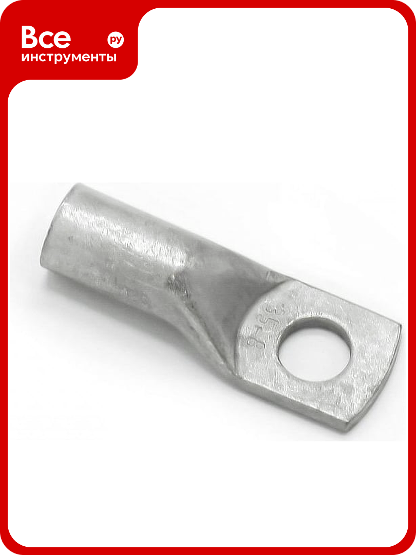 Трубчатый наконечник ТМЛ (ЮМП) ТМЛ-RAD-185-12 медный луженый RAD-типа 185мм2 под болт М12 elcТМЛ-RAD-185-12-ЮМП