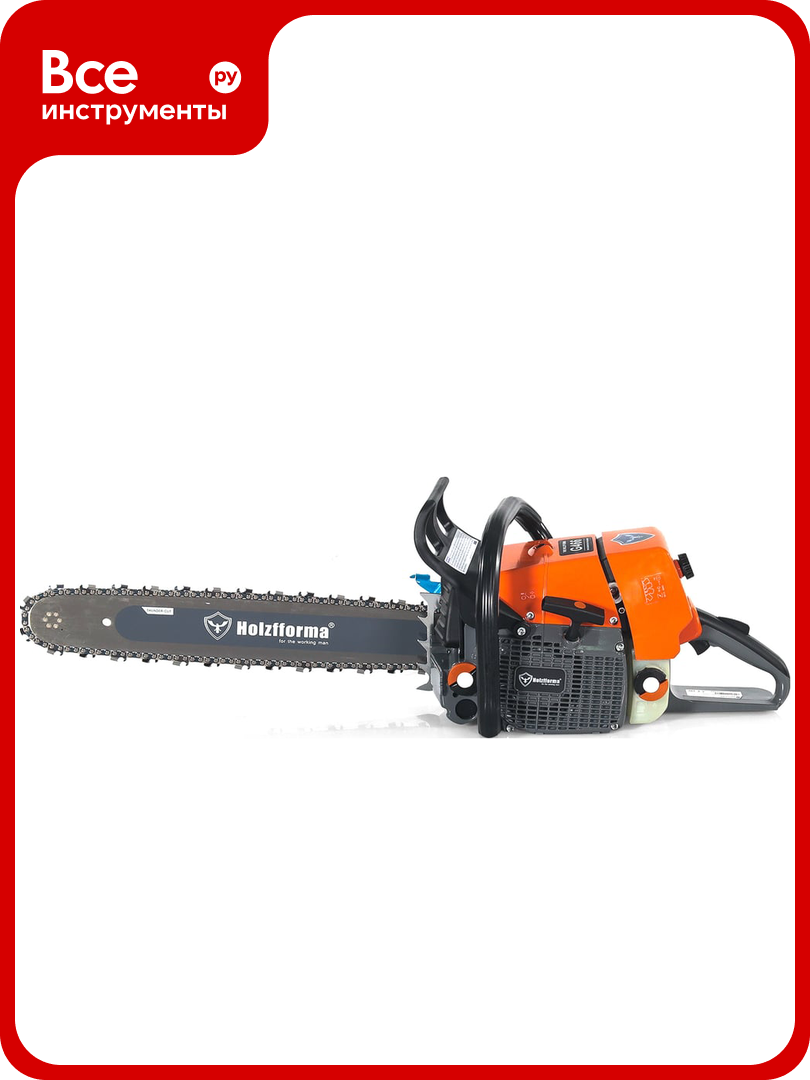 Бензопила Holzfforma 20" G466, для лесозаготовительных работ для прореживания небольших строевых