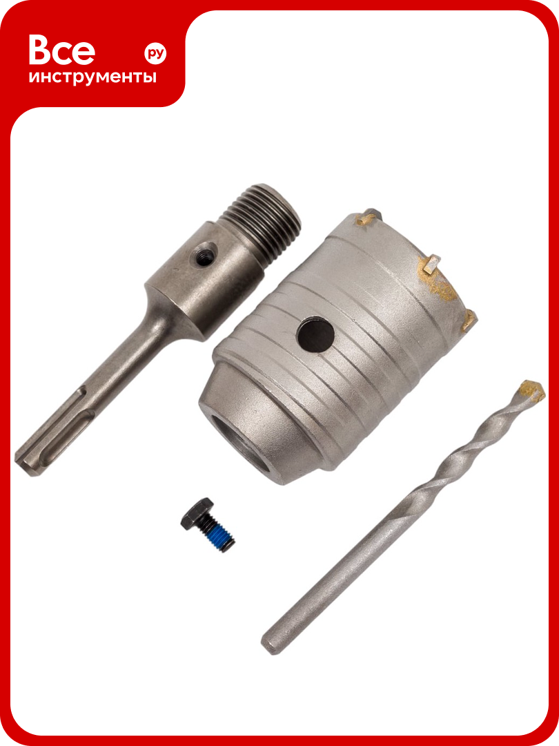 Коронка по бетону SDS-Plus 50 мм HEADROCK 422-010-50, перфораторов