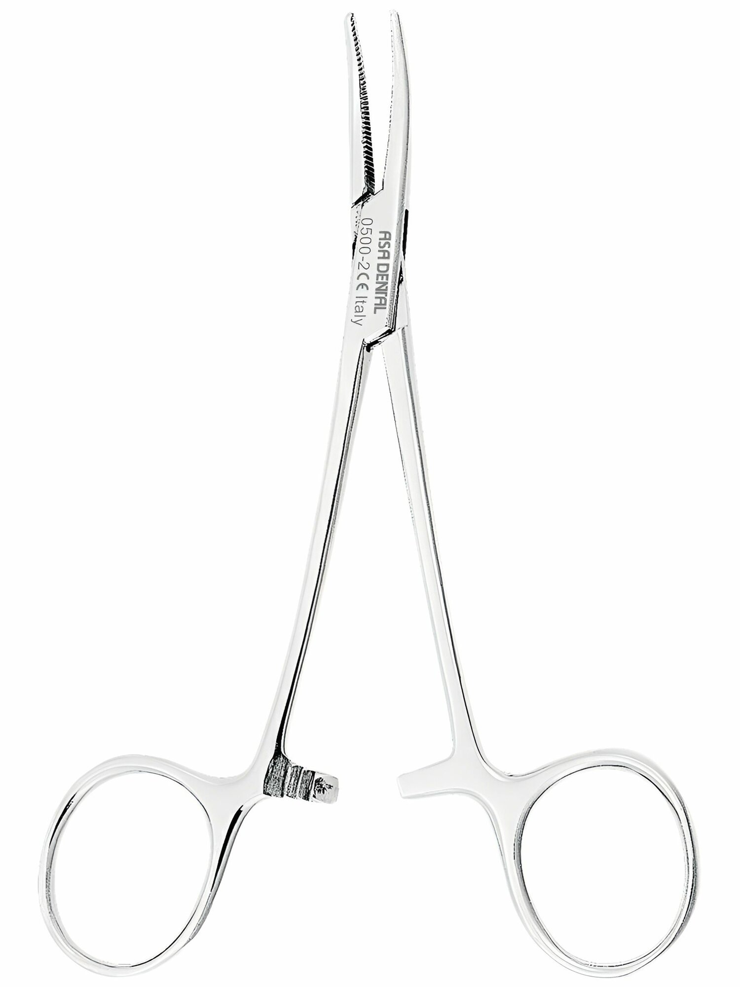 Зажим "Москит" изогнутый , 12 см Asa Dental