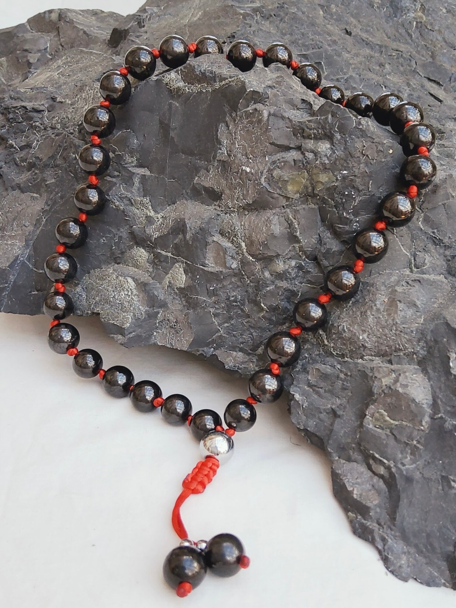 Браслет, гематит, шунгит