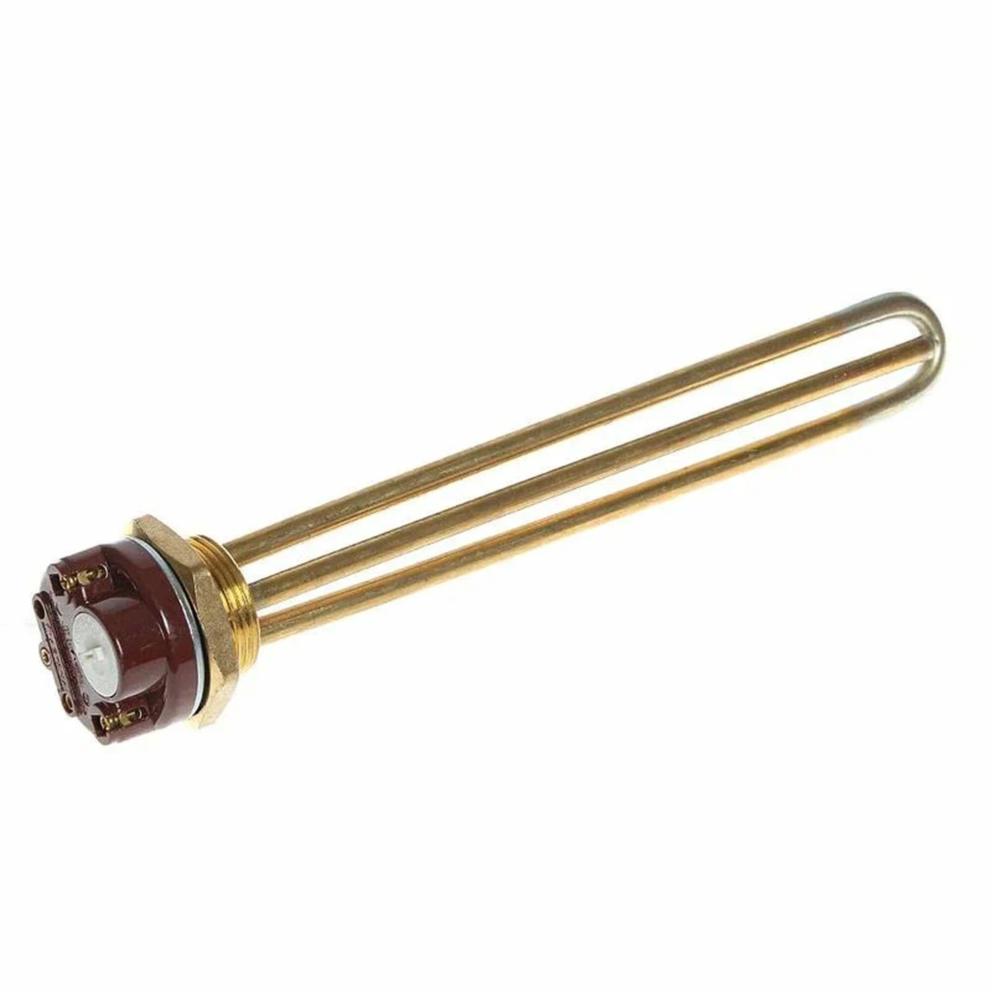 Тэн для водонагревателя с термостатом, 220 В, 2 кВт, RTD, медный