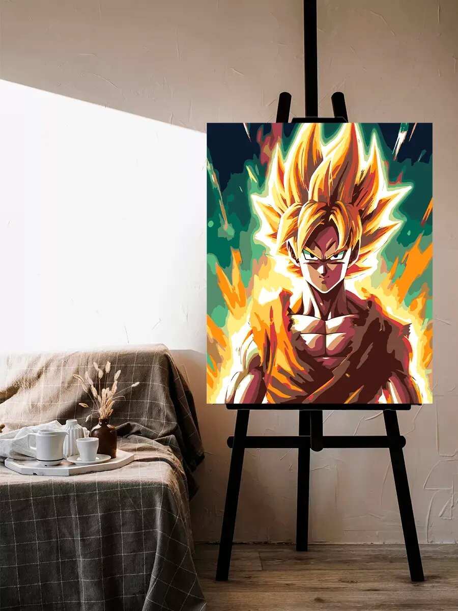 Картина по номерам Сон Гоку