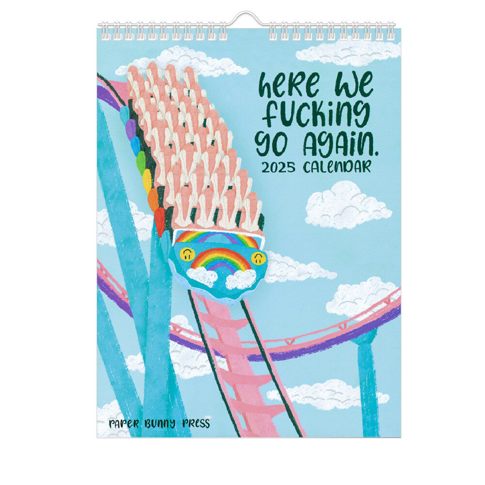 Календарь красиво оформленный для усталых женщин отличный подарок друзьям и близким