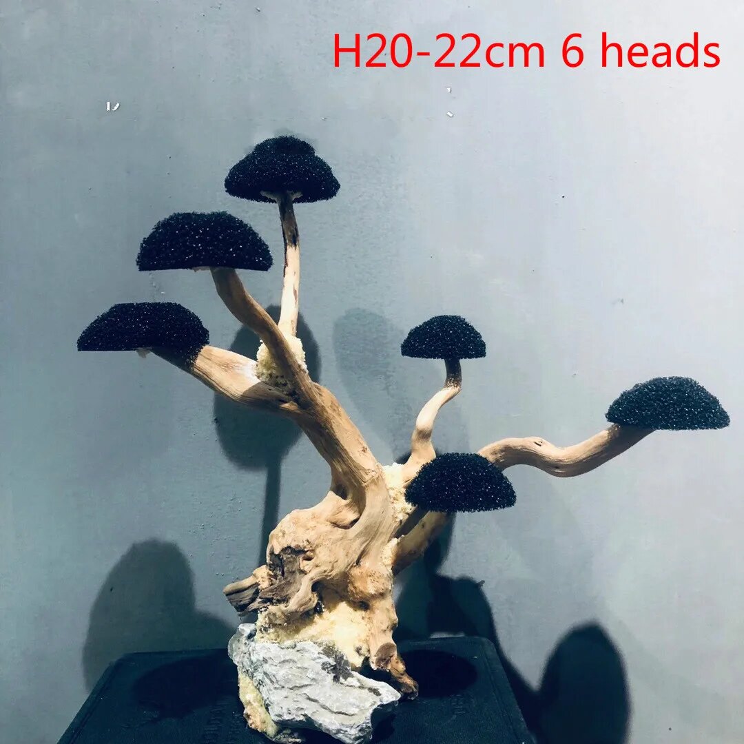 Аквариумный декор корень дерева, H20-25cm 6 heads