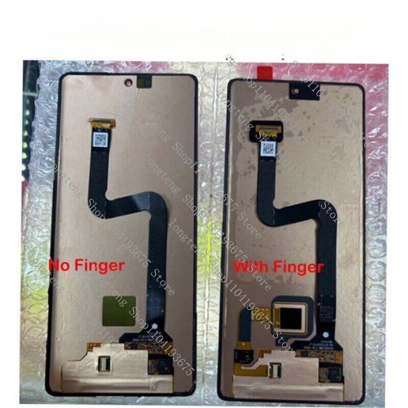 . Маленький ЖК-дисплей с сенсорным экраном и дигитайзером 6,53 дюйма, оригинальный AMOLED для vivo X Fold3 NO finger