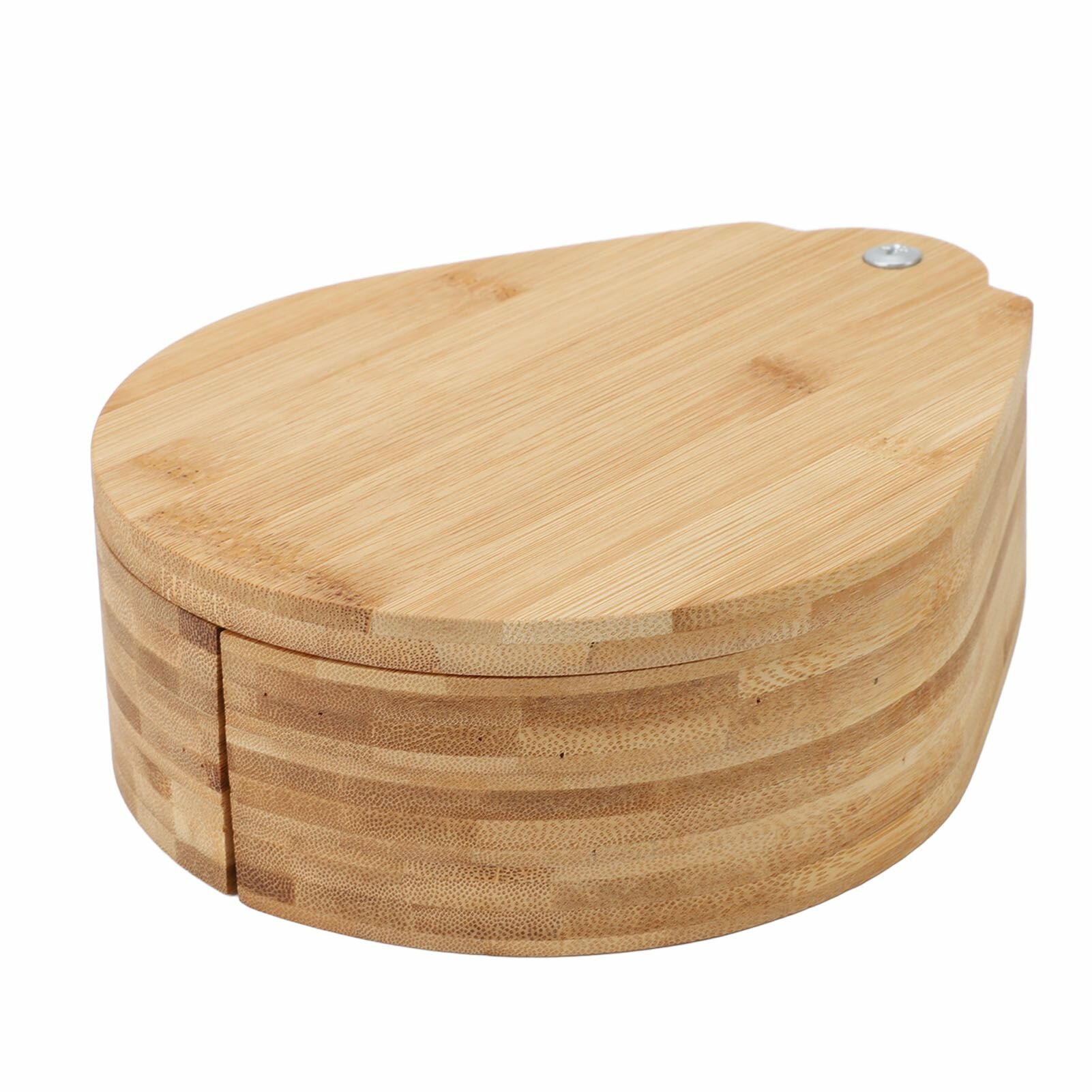 3-х уровневая коробка для специй Bambusoideae вращающаяся разделенная подставка для специй контейнер для хранения приправ для соли и перца