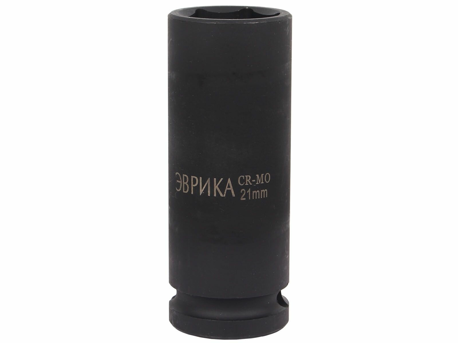 Головка торцевая высокая шестигранная ударная эврика 1/2 21 мм