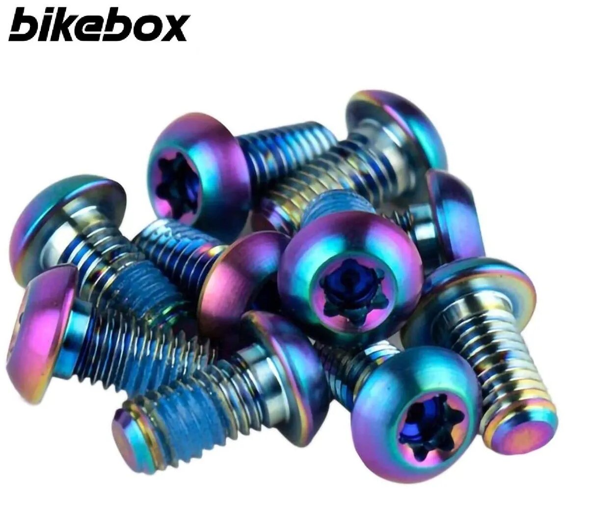 Комплект болтов 12 шт. для крепления тормозного диска цвет Oil slick M5x9