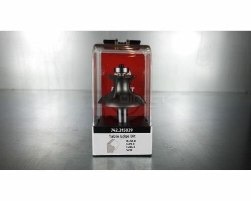 Фреза профильная для столешниц D50.8x29.3x84.5 S12 PROCUT
