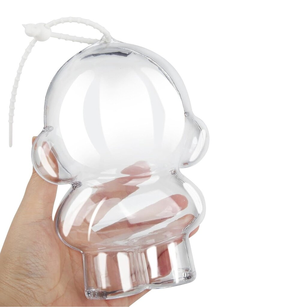 Прозрачная Акриловая Витрина с Пылезащитным уплотнением для сохранения Коллекционных Кукол и решения для хранения Витрин