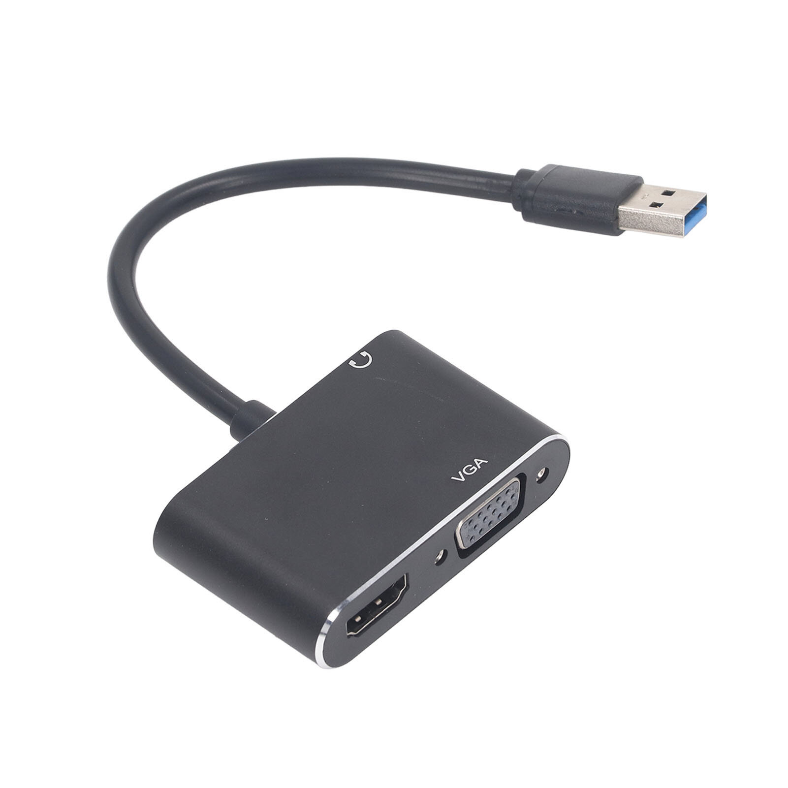 USB 3,0 до HD -адаптер из нержавеющей стали.