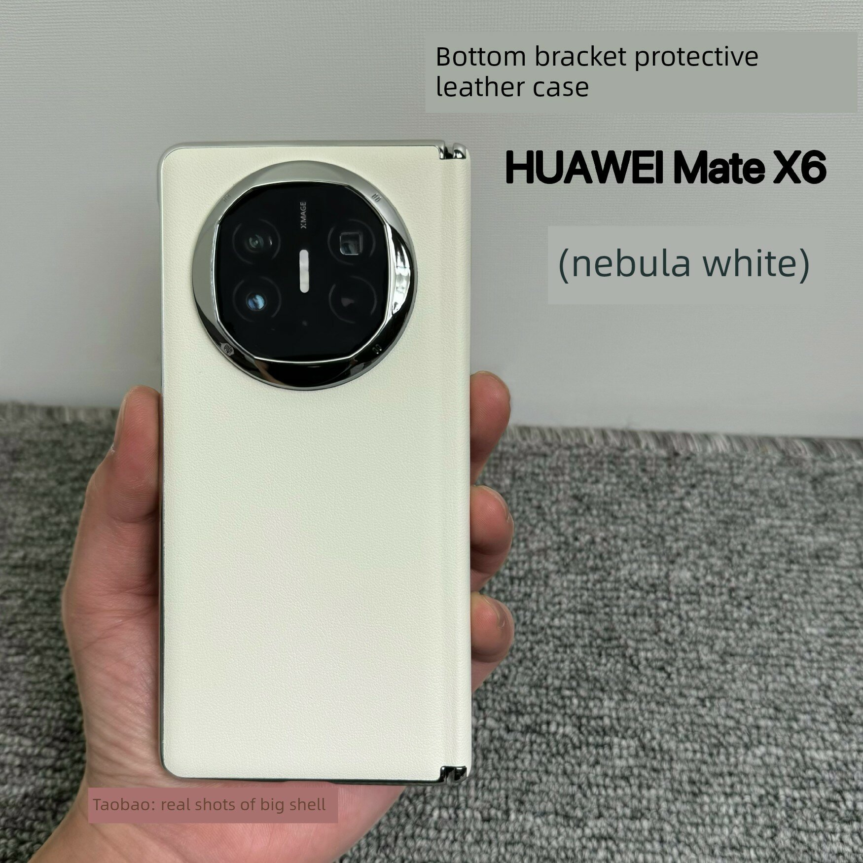 Suitable for Huawei Mate X6 Phone Case, New X6 Collector's Edition, Full Coverage Hinge Protection, Foldable Screen