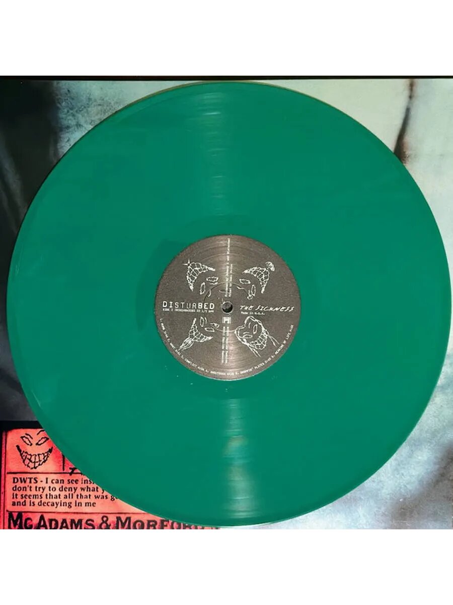Disturbed - The Sickness (green) — фото 1